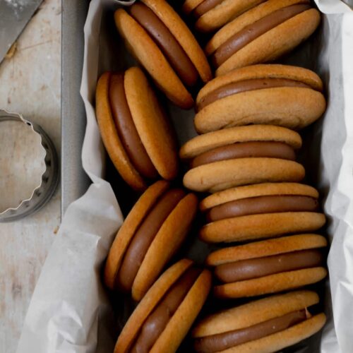Malted Milk Sandwich Biscuits. - Apply to Face Blog
