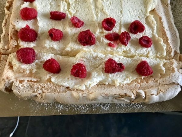 White Chocolate and Raspberry Roulade - Apply to Face Blog