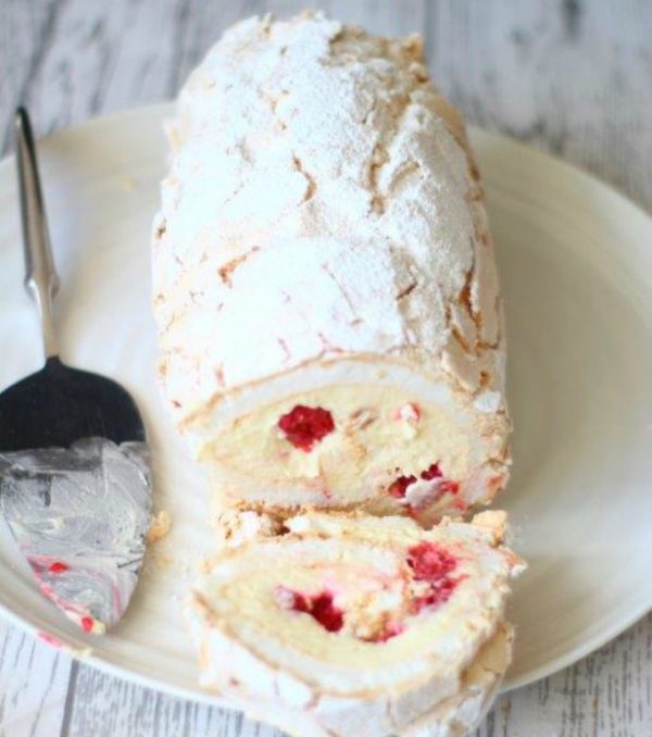 White Chocolate and Raspberry Roulade - Apply to Face Blog