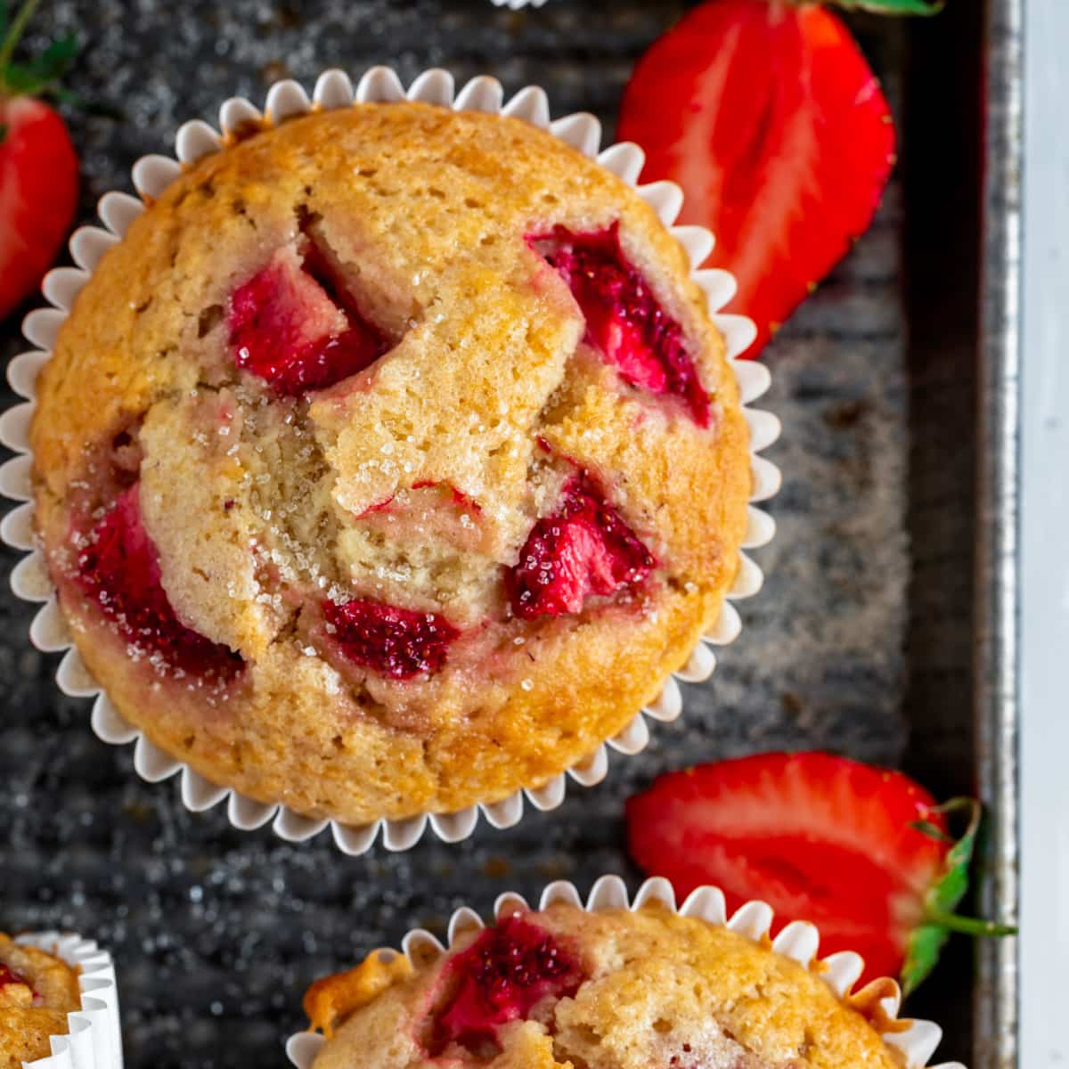 Strawberry Muffins - Apply to Face Blog