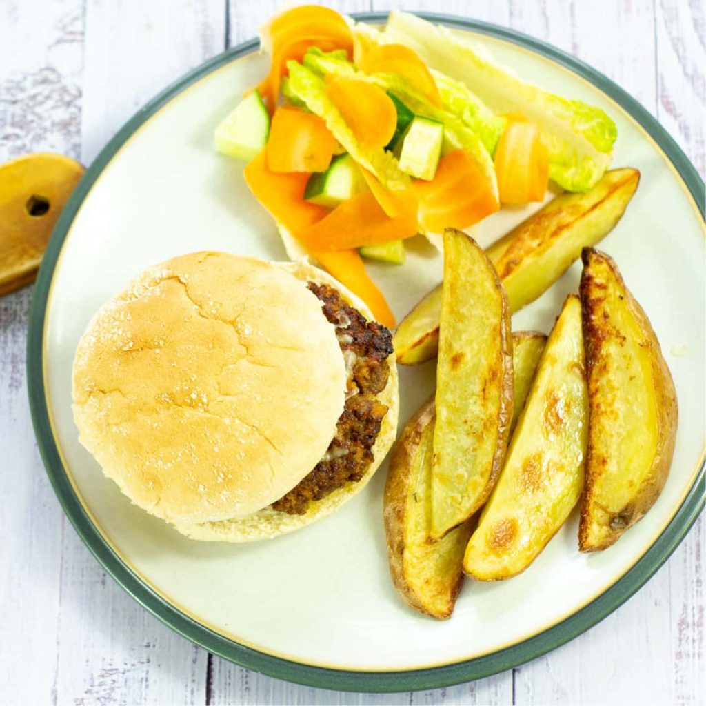 Easy Cheeseburger And Wedges - Apply to Face Blog