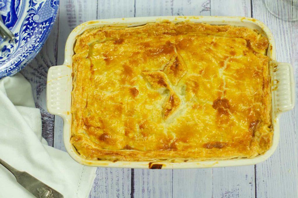 Easy Chicken and Vegetable Pie - Apply to Face Blog
