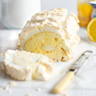 Easy Lemon Meringue Roulade - Apply to Face Blog