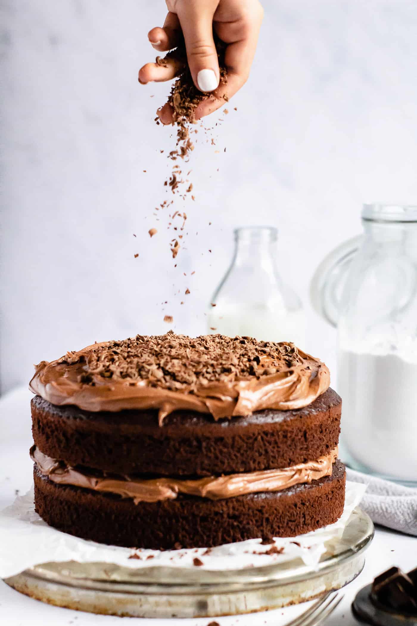 Easy Chocolate Fudge Cake - Apply to Face Blog