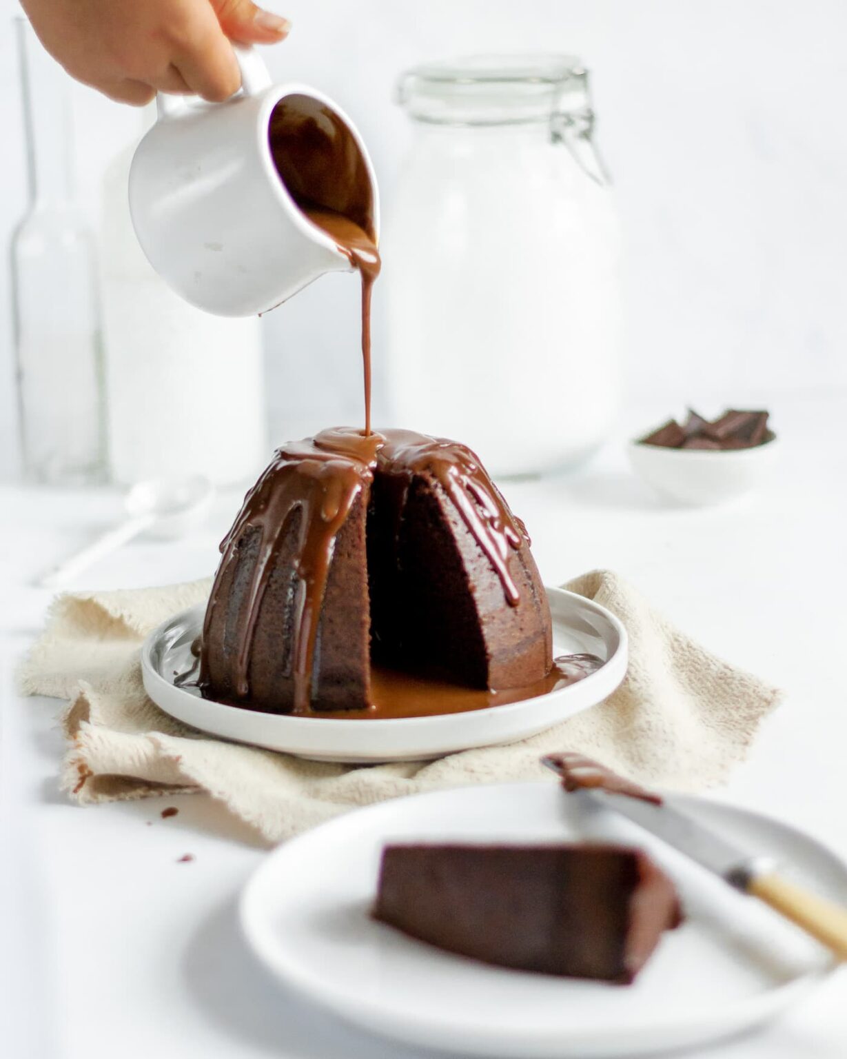Easy Steamed Chocolate Sponge Pudding - Apply to Face Blog