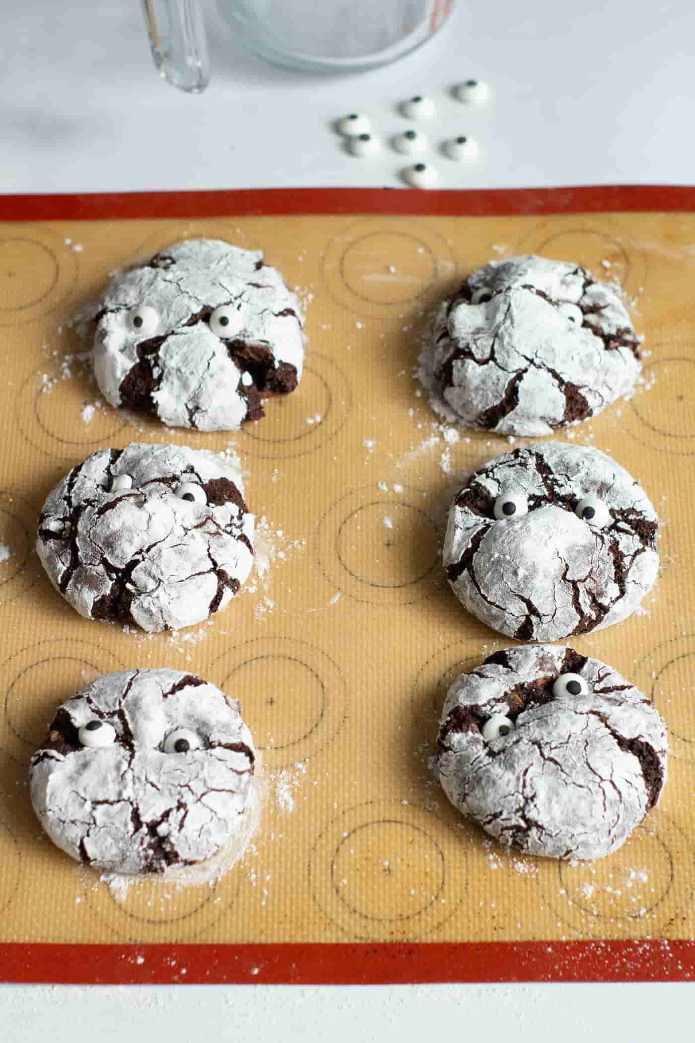 The Easiest Halloween Monster Chocolate Cookies - Apply to Face Blog