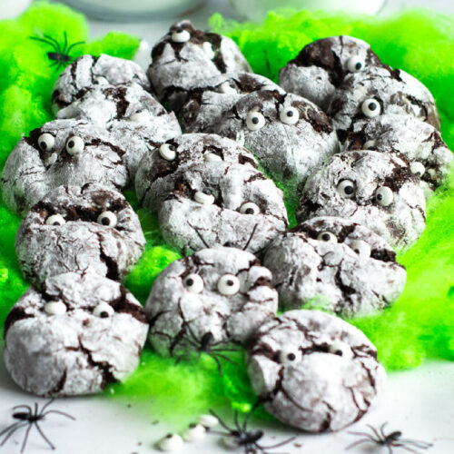 The Easiest Halloween Monster Chocolate Cookies - Apply to Face Blog