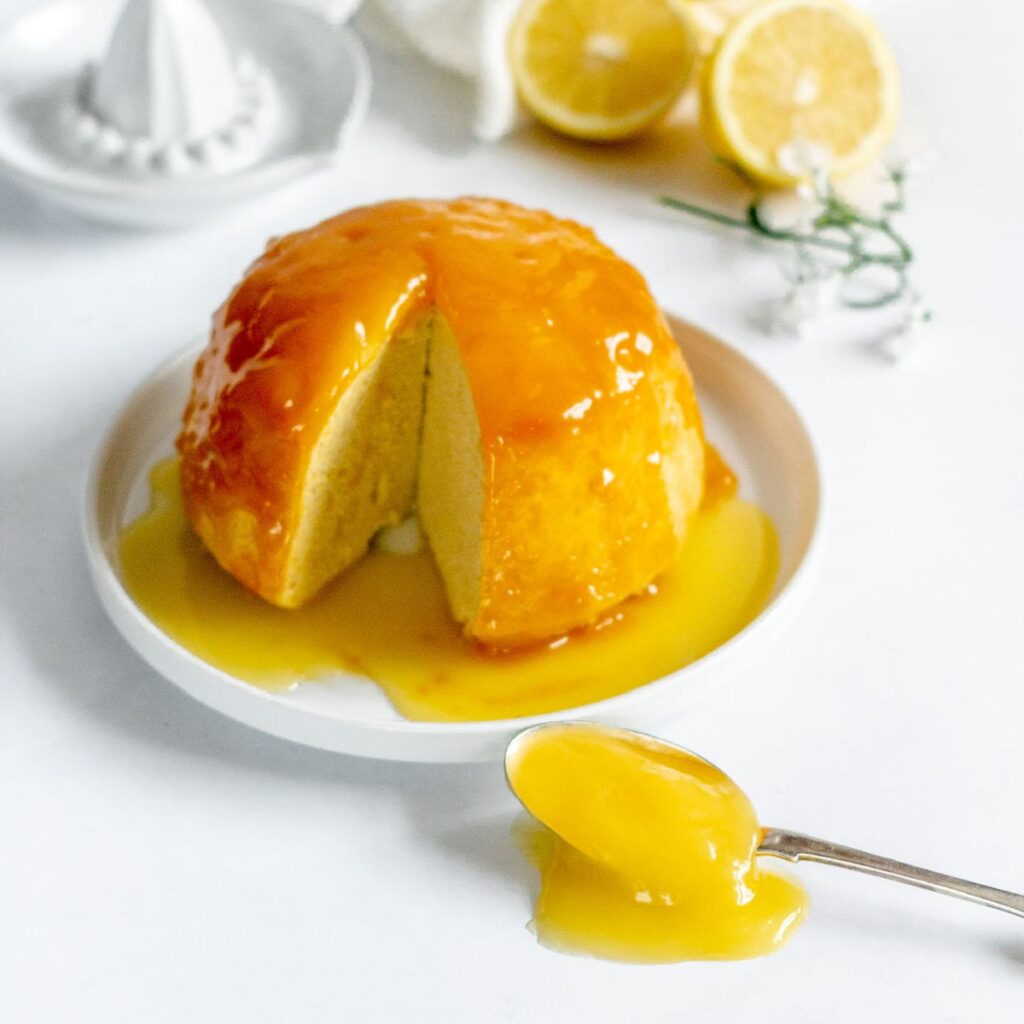 Steamed Lemon Sponge Pudding - Apply to Face Blog