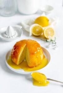Steamed Lemon Sponge Pudding - Apply to Face Blog