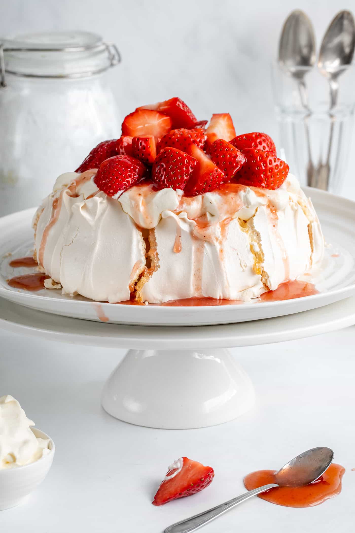 Easy Strawberry Pavlova - Apply to Face Blog