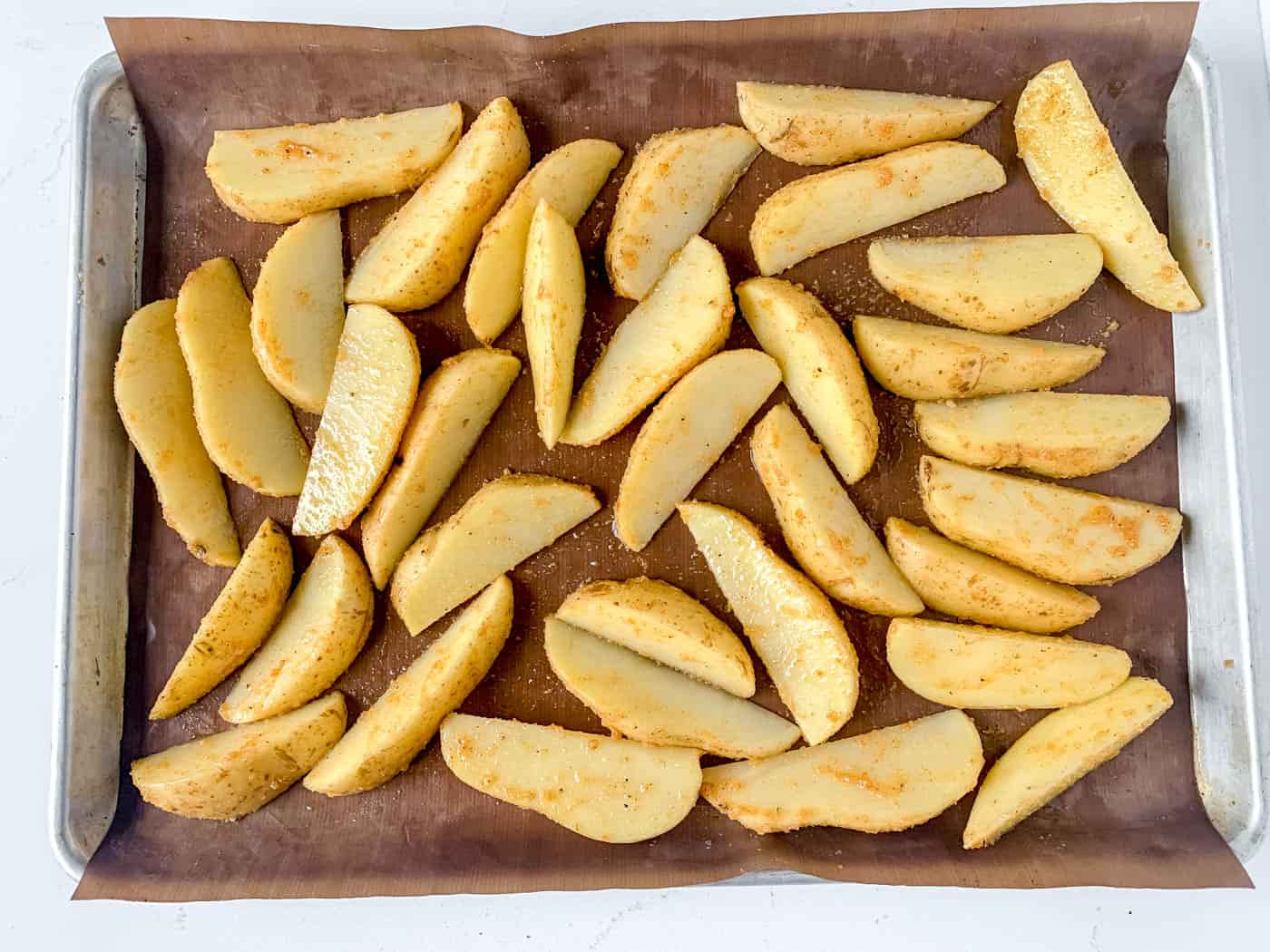 Easy Oven Baked Potato Wedges - Apply to Face Blog