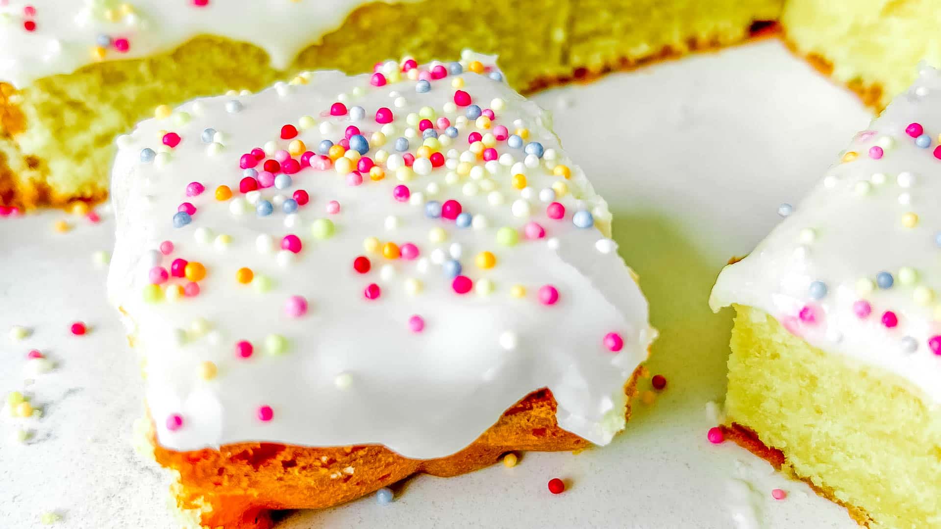 Easy Old School Sprinkle Cake - Apply to Face Blog